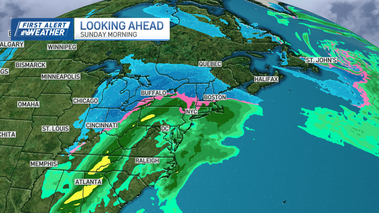 Flurries Wednesday before widespread wintry weather moves in overnight
