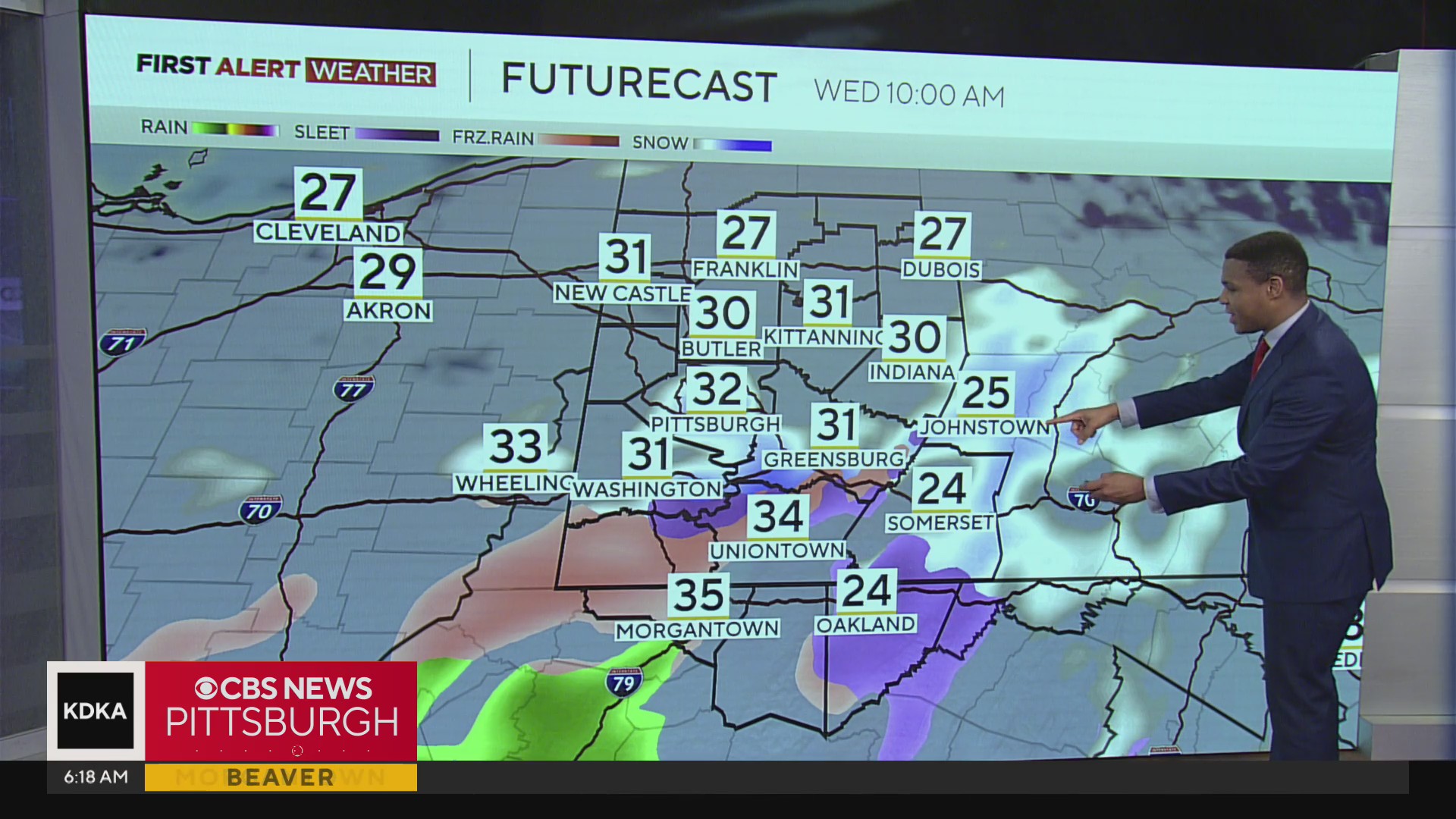 KDKA-TV Morning Forecast (2/12)