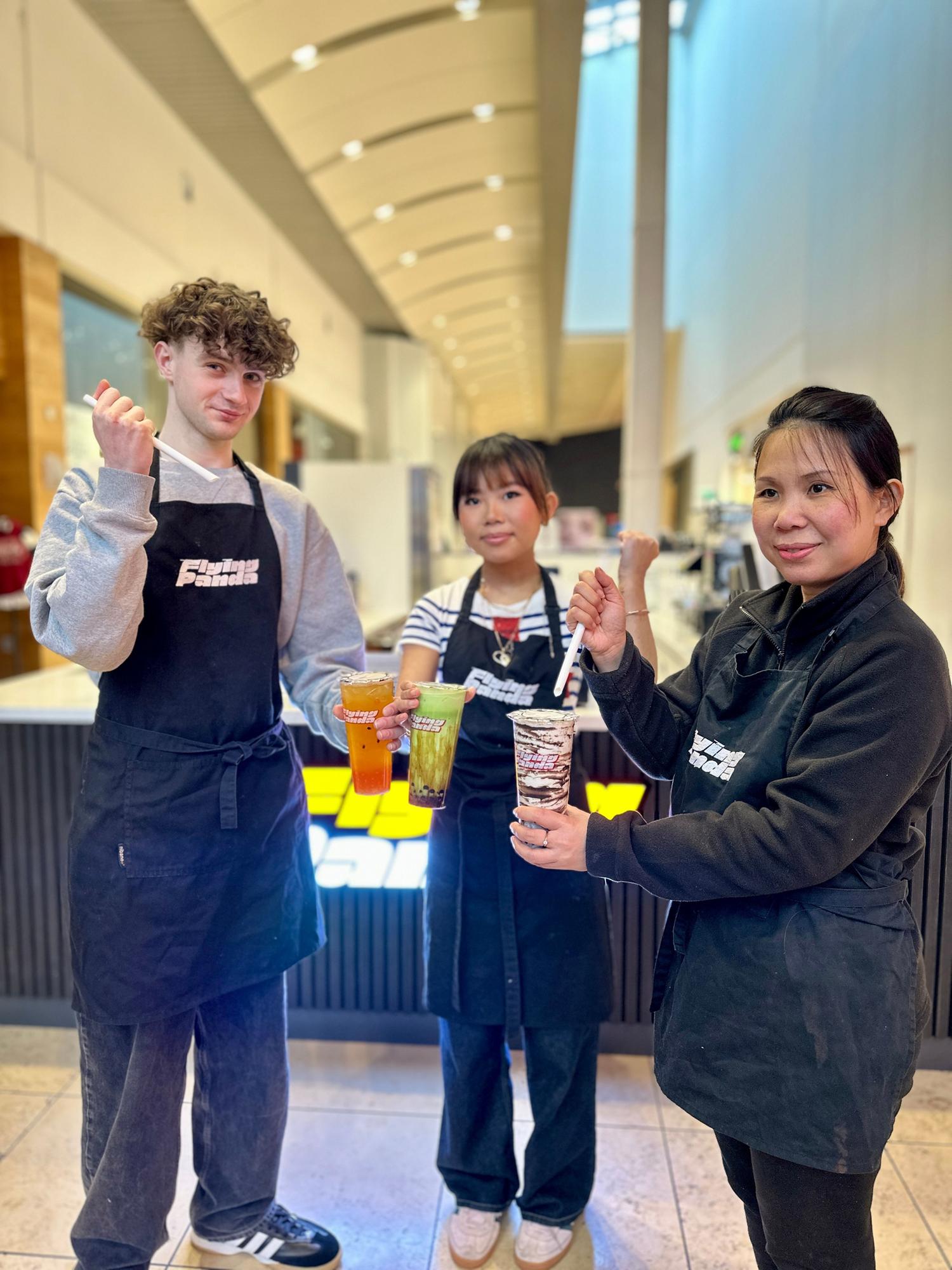 Flying Panda takes off at Midsummer Place