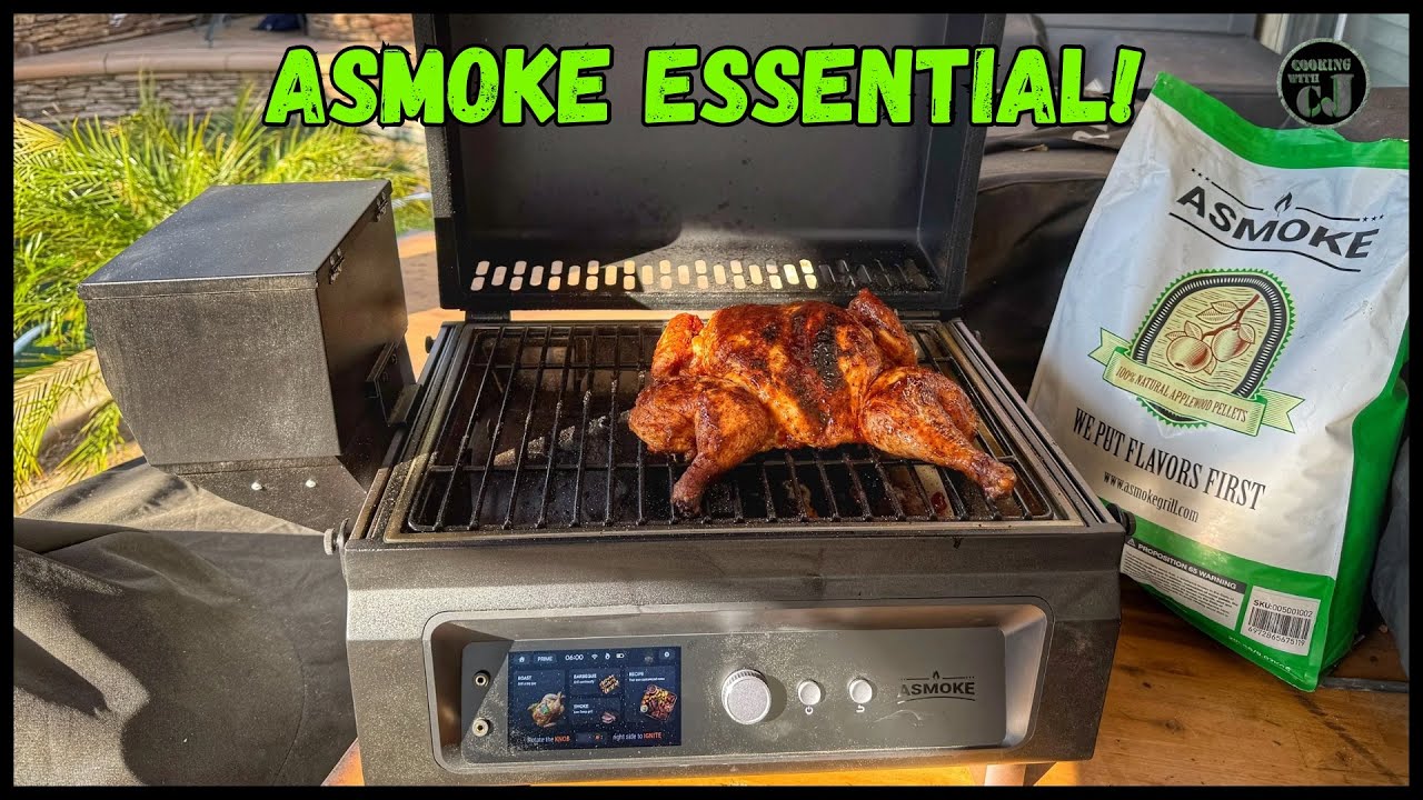 Is this the best portable pellet grill? Asmoke Essential first cook!