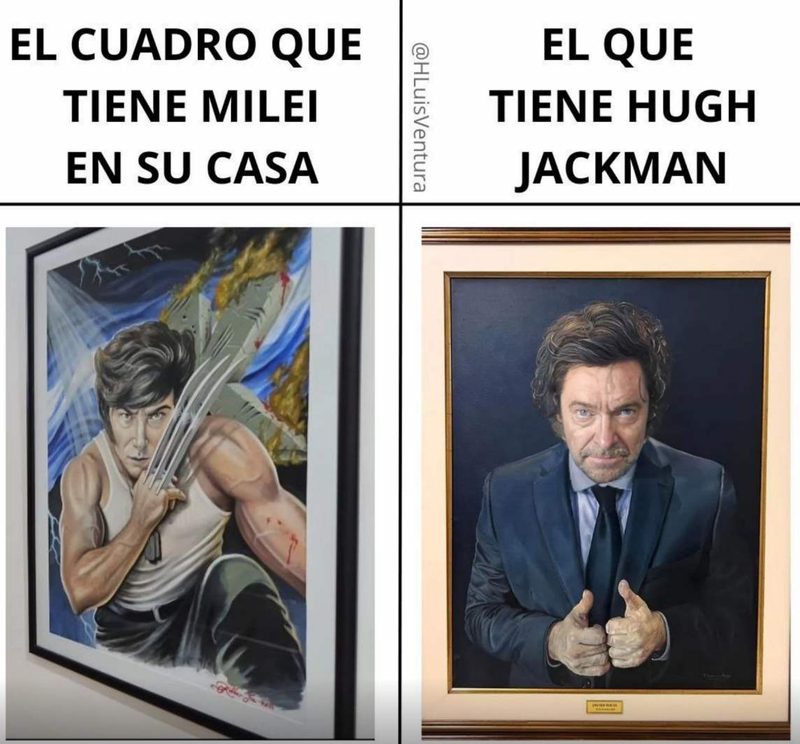 Milei se compara con Wolverine y los memes no tienen piedad