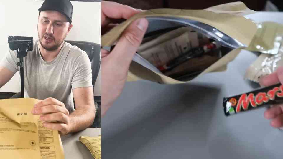 Tasting Canadian Military IMP (MRE) Individual Meal Pack