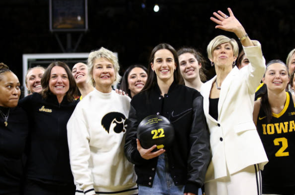 NBA Team Indiana Pacers Honors Indiana Fever Players Caitlin Clark, and ...