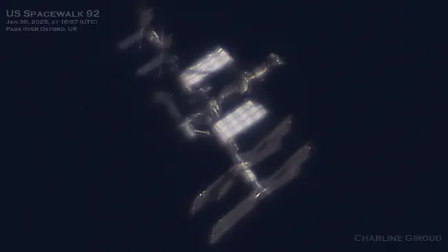 "Stranded" NASA astronaut on International Space Station photographed ...