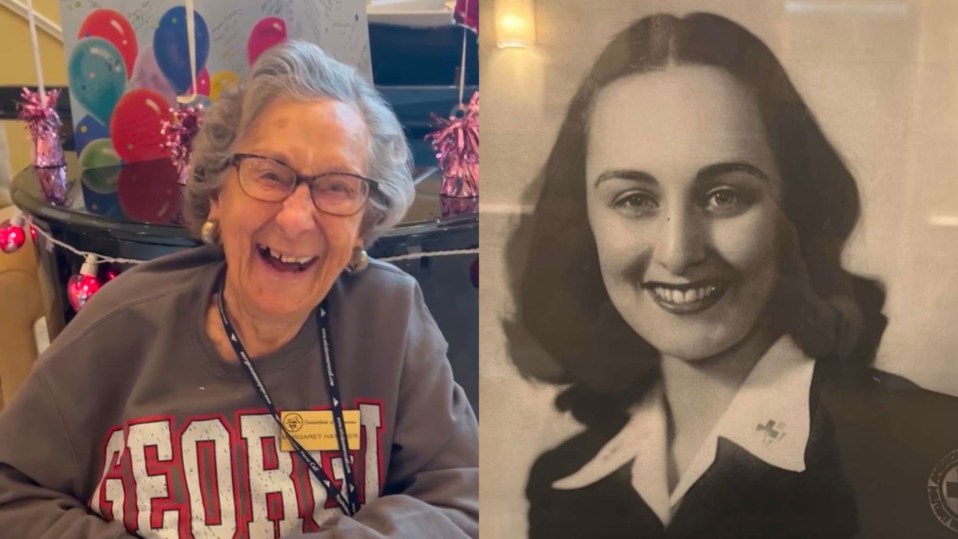 Firefighters, police, and mayor join in Kennesaw woman’s 106th birthday ...