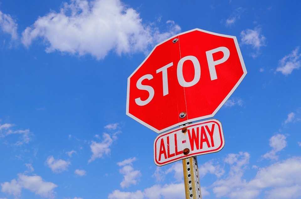 New stop signs installed at 2 intersections