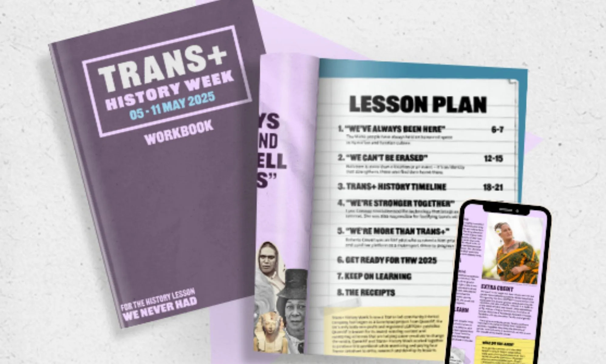 Trans+ History Week launches 2025 workbook to champion hidden stories