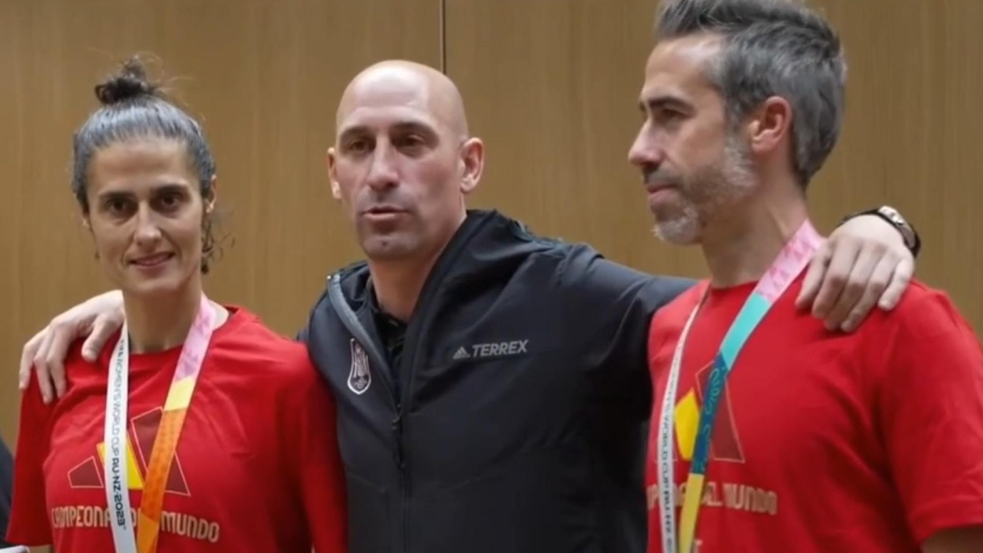 El vídeo que la defensa de Rubiales se había guardado en la recámara ...