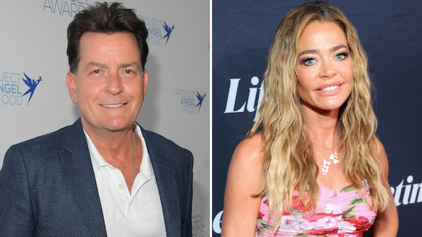 Denise Richards Gives Update on Her Status With Ex Charlie Sheen
