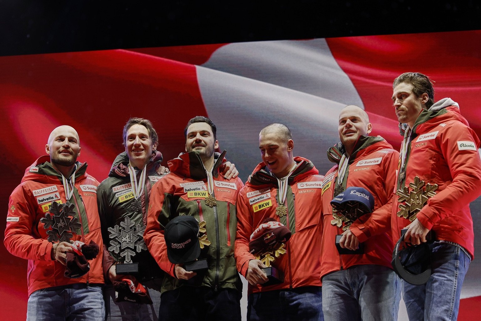 Momente für die Ewigkeit: Hier erhalten die Schweizer nach dem ...