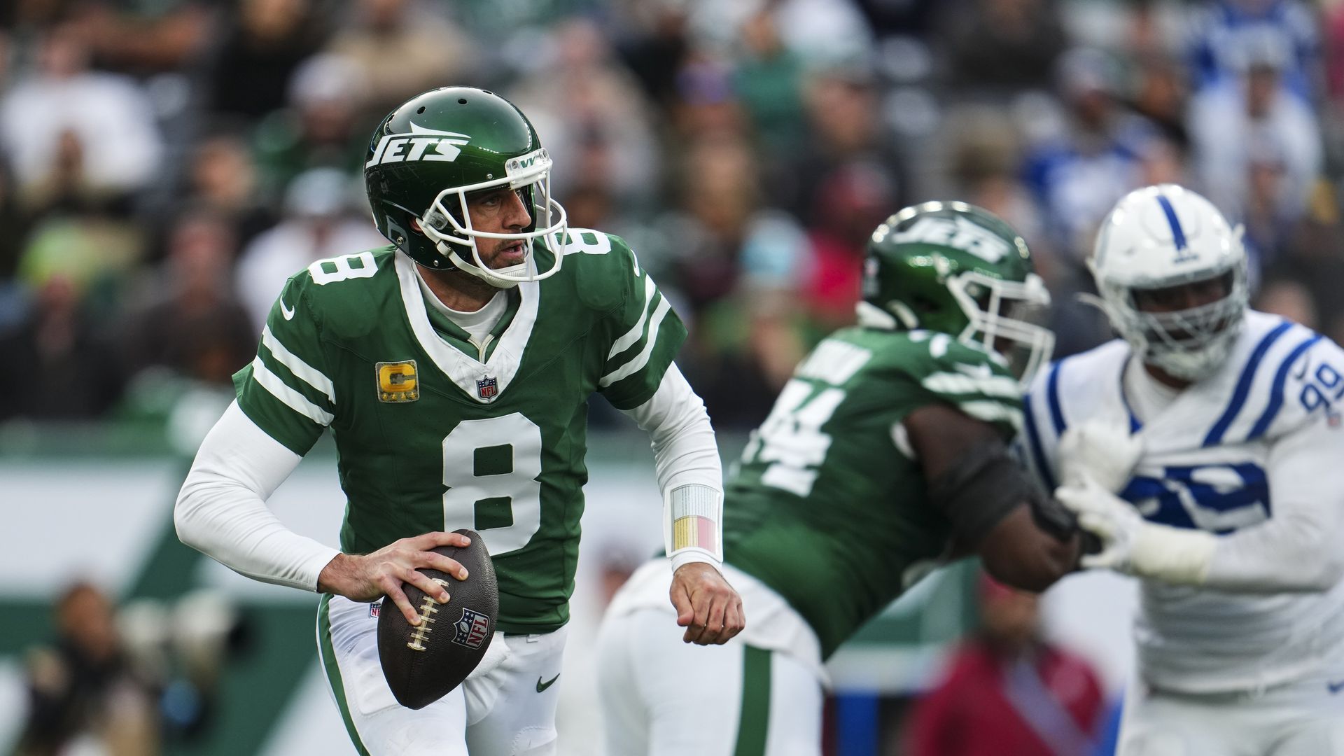 CBS Sports lists Colts as ‘potential landing spot’ for Jets veteran QB ...