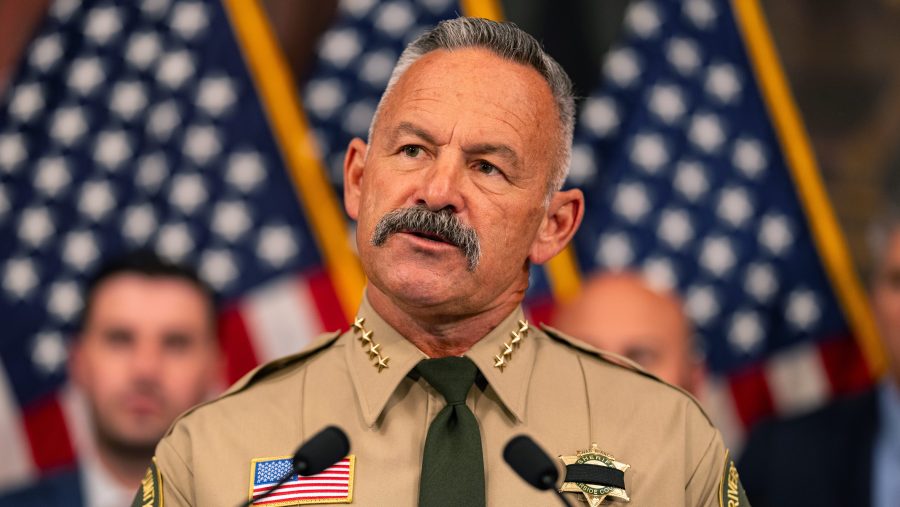 Riverside County sheriff announces campaign for California Governor