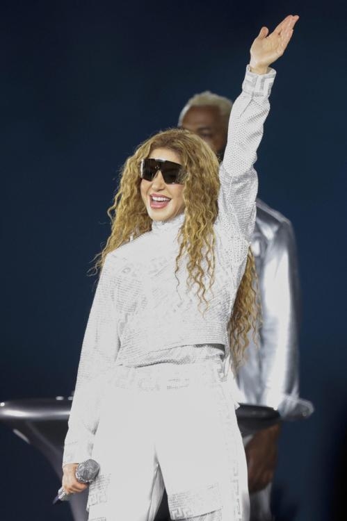 EN IMAGES. Après sept ans d’absence, Shakira lance sa tournée mondiale ...