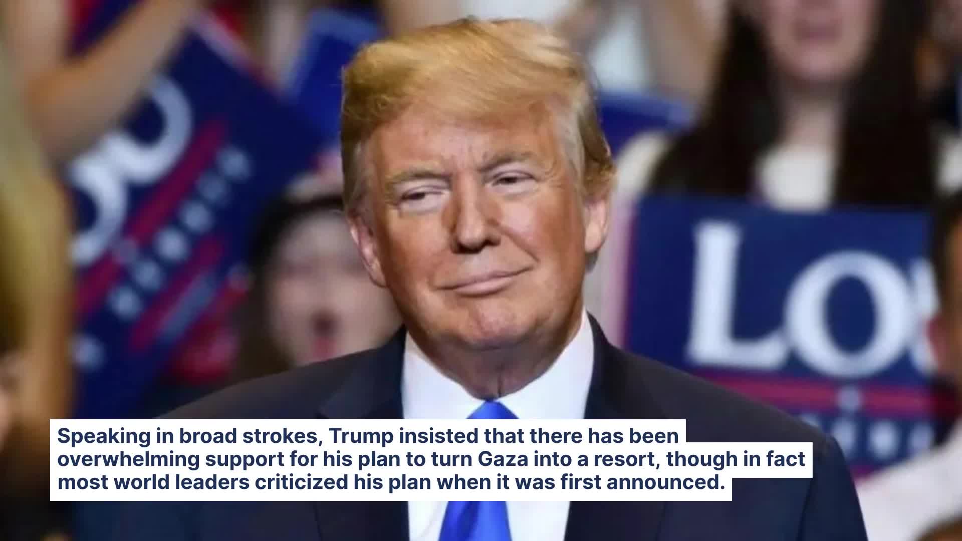 Trump Says We Will 'Take Gaza' And 'Cherish It' In White House Meeting ...