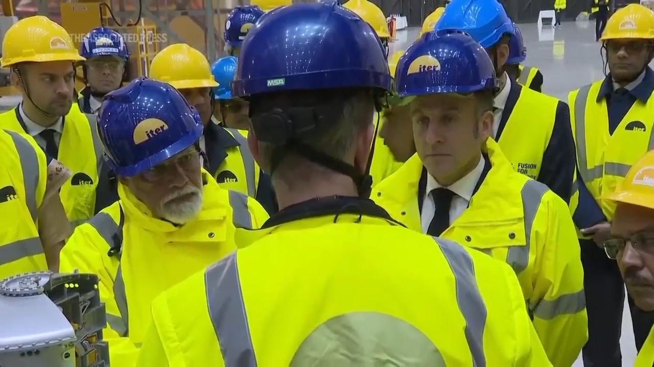 Modi and Macron visit ITER site in southern France