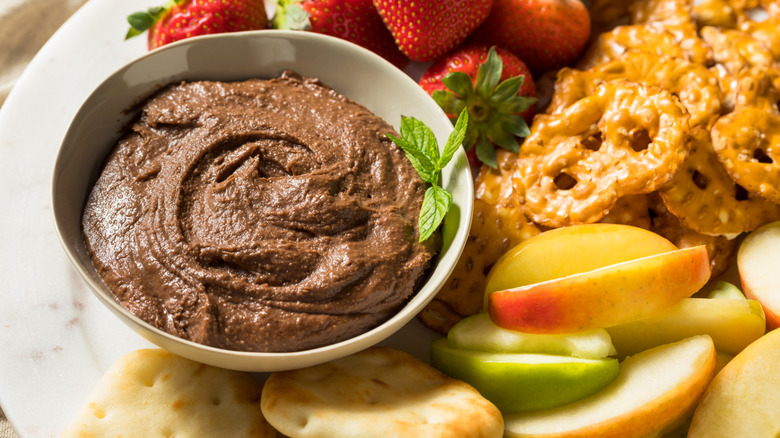 Recreate Target's Brownie Batter Hummus With Just A Few Pantry Staples