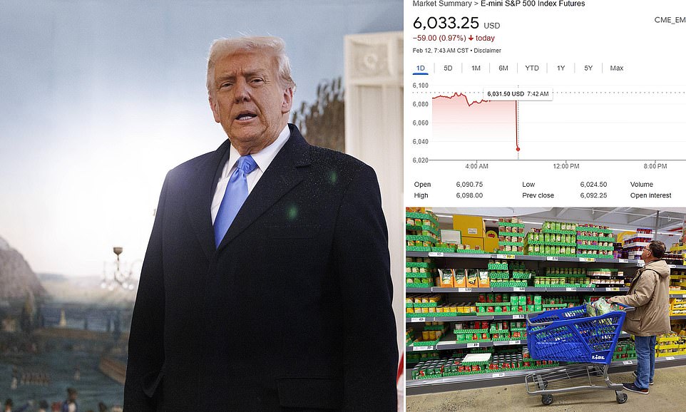 Trump's first inflation report of second term is released