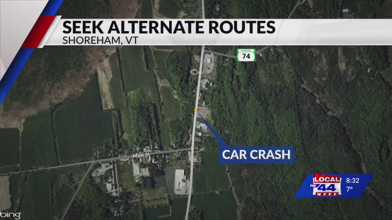 Portion of Vermont Route 74 closed in Shoreham