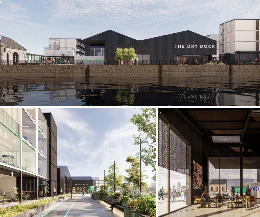 Edinburgh plans: Proposals submitted to transform Leith Docks with new ...
