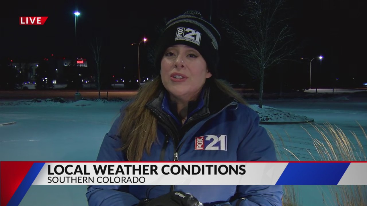 Local Weather Conditions 6 a.m. Interquest and I-25
