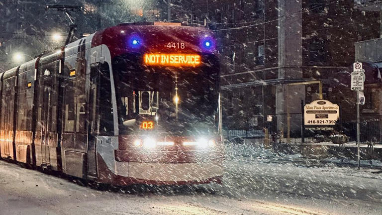 Southern Ontario is under winter storm & snowfall warnings as up to 40 ...