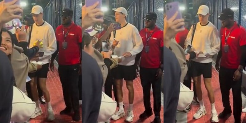 Doha, tutti pazzi per Sinner: quanti selfie e autografi dopo l’allenamento!