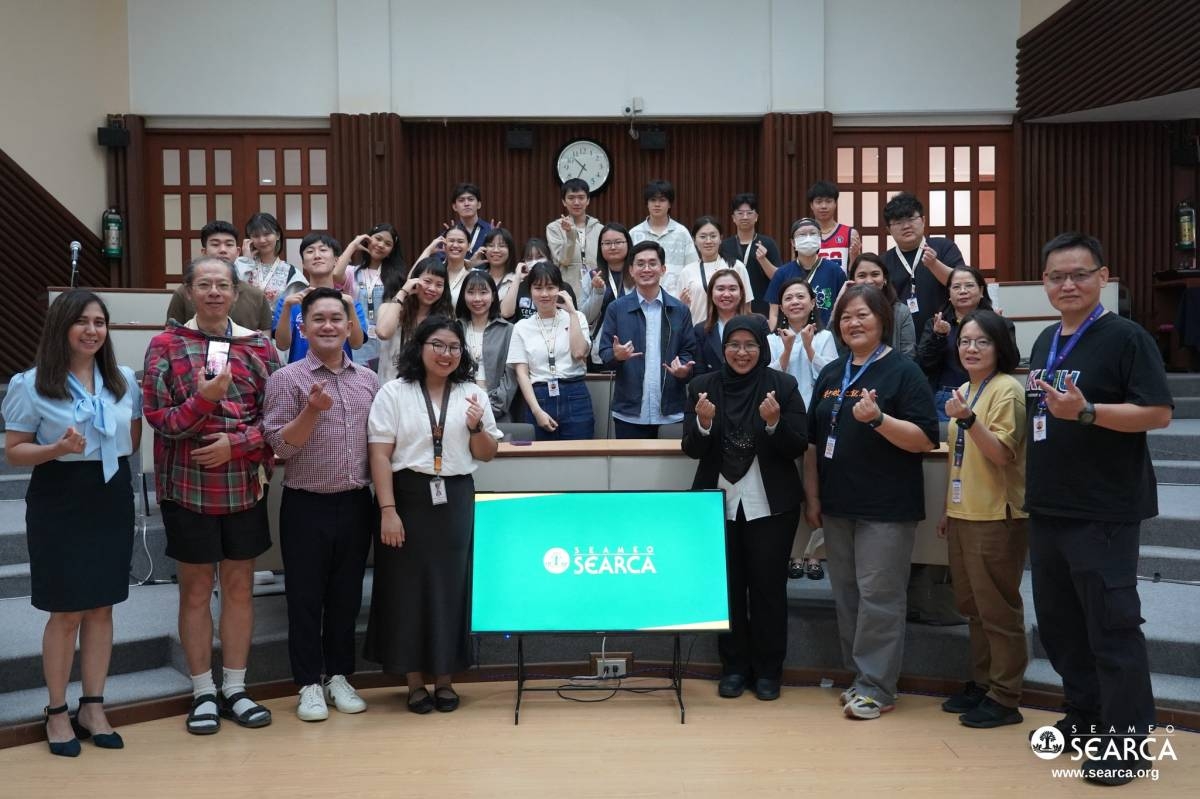 Taiwanese 'Project Lakbay' fellows visit Searca