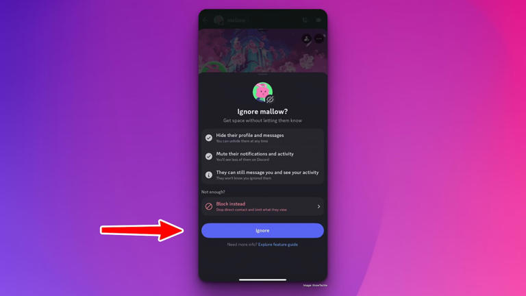 Discord adds a new ignore button – here's how to use it