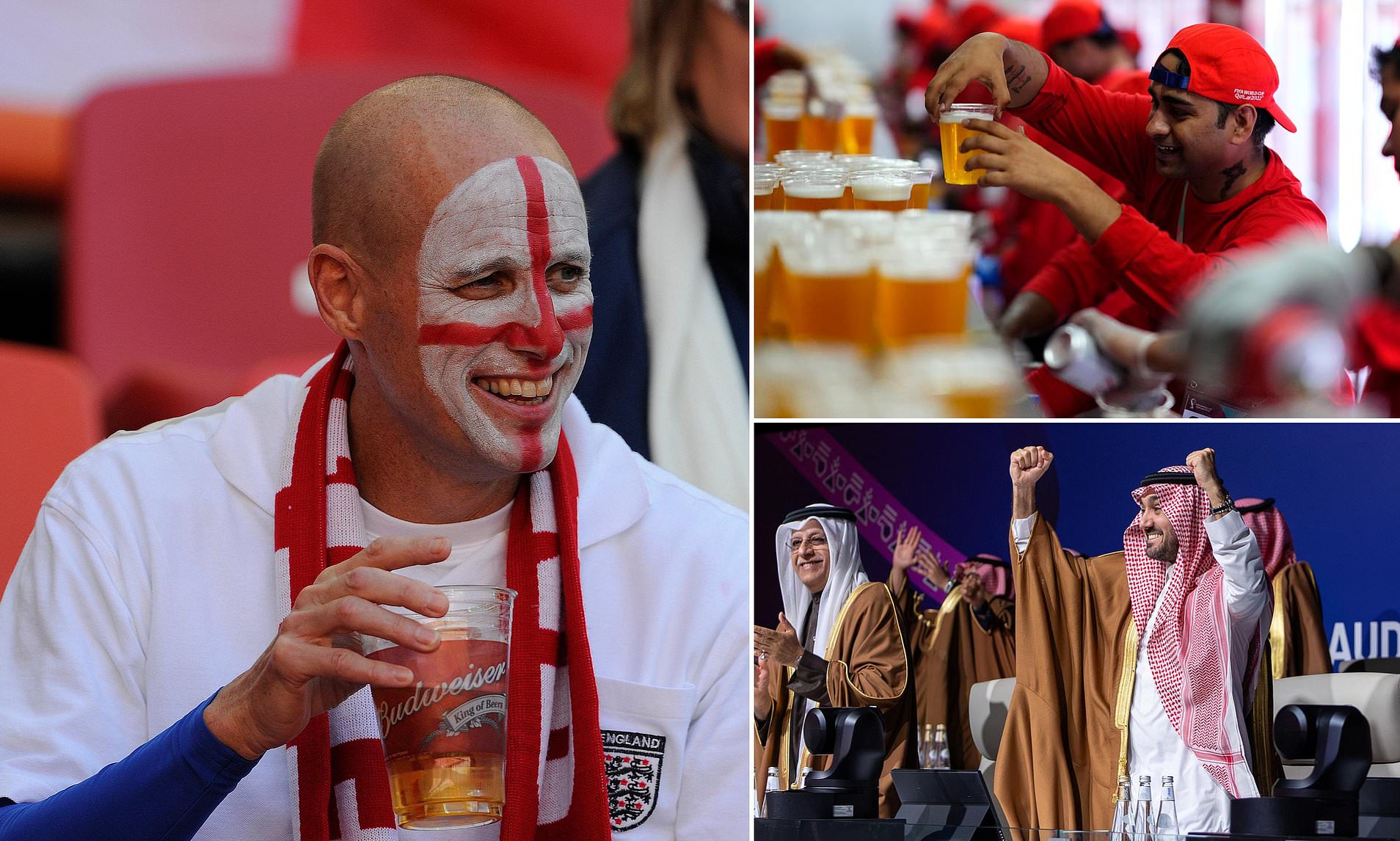 Alcohol is BANNED at 2034 Saudi Arabia World Cup - including in ...