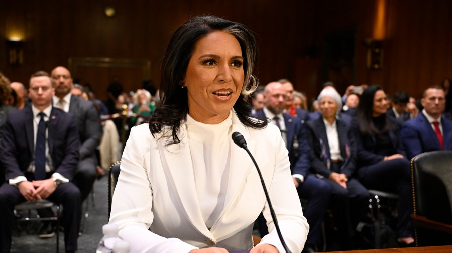 Gabbard pressed on omission of climate change from threat report
