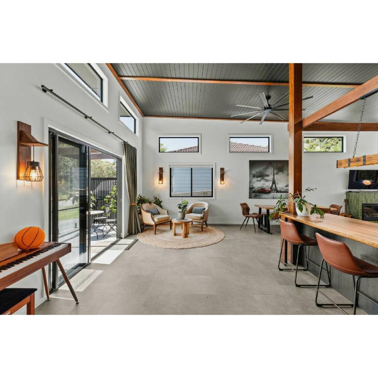 Action-packed home with skate ramp and indoor climbing wall listed in Charlestown