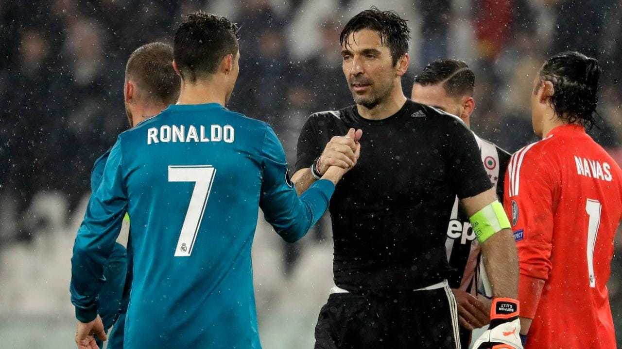 Buffon: «Há uma dupla personalidade, o CR7 e o Cristiano»