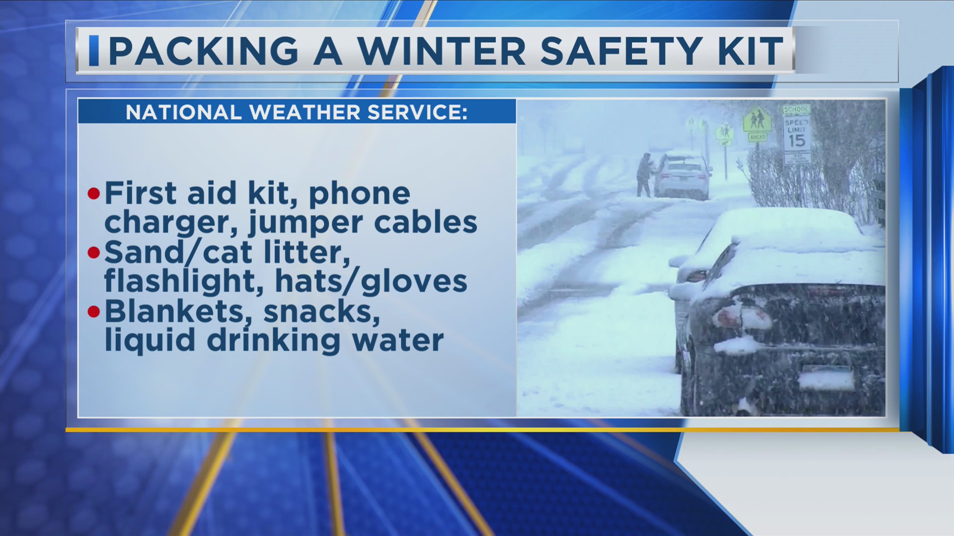 Packing A Winter Safety Kit