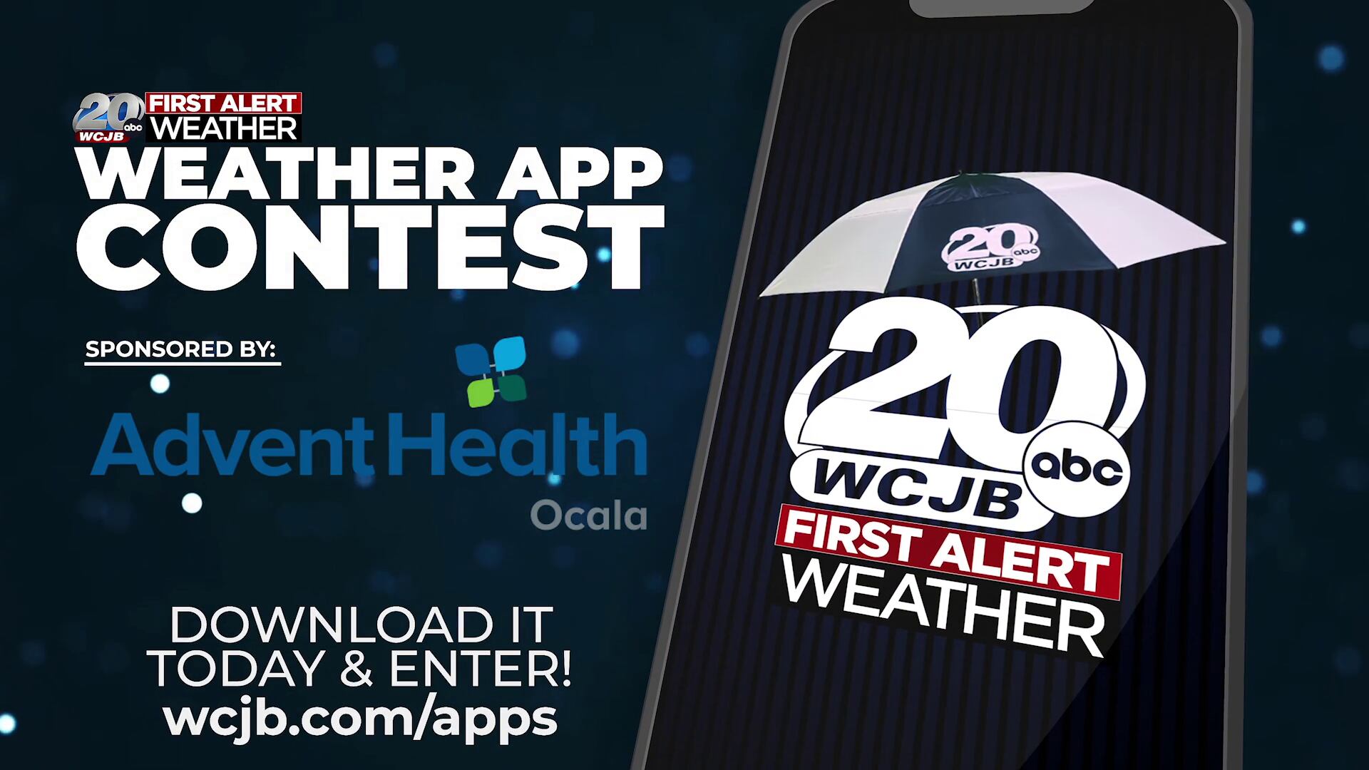 WCJB TV20 First Alert Weather umbrella contest returns
