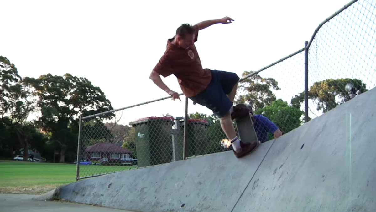 Skateboarding at 52: Australia's Anthony Mapstone Delivers in His ...