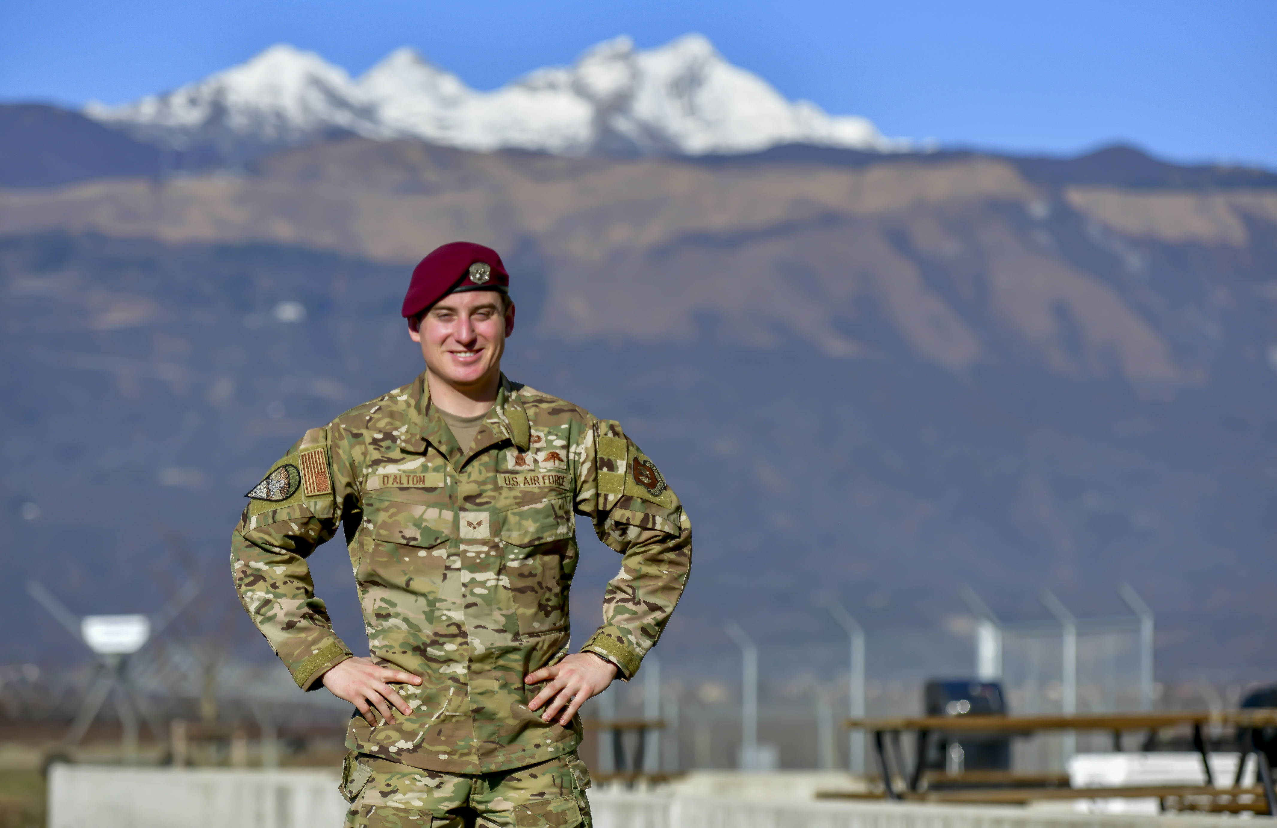 Airman uses military training to rescue skier during trip to the Alps
