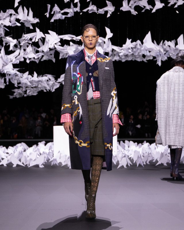Thom Browne Drew Inspiration From the Freedom of Birds for Fall 2025