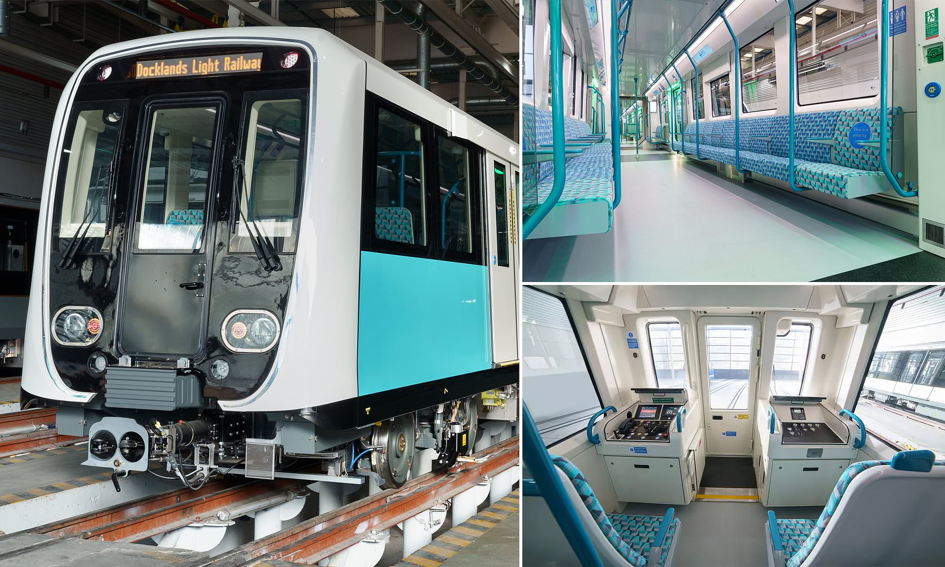 TFL spends more than £900million on new DLR trains for London
