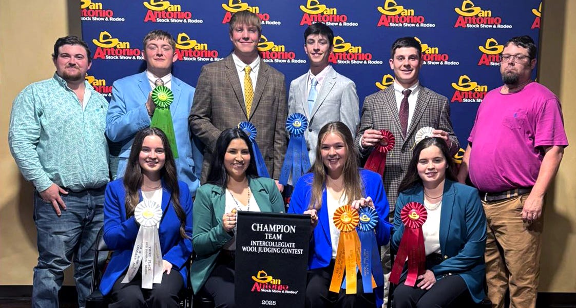 Big Country, Angelo State students named champions at San Antonio Stock ...