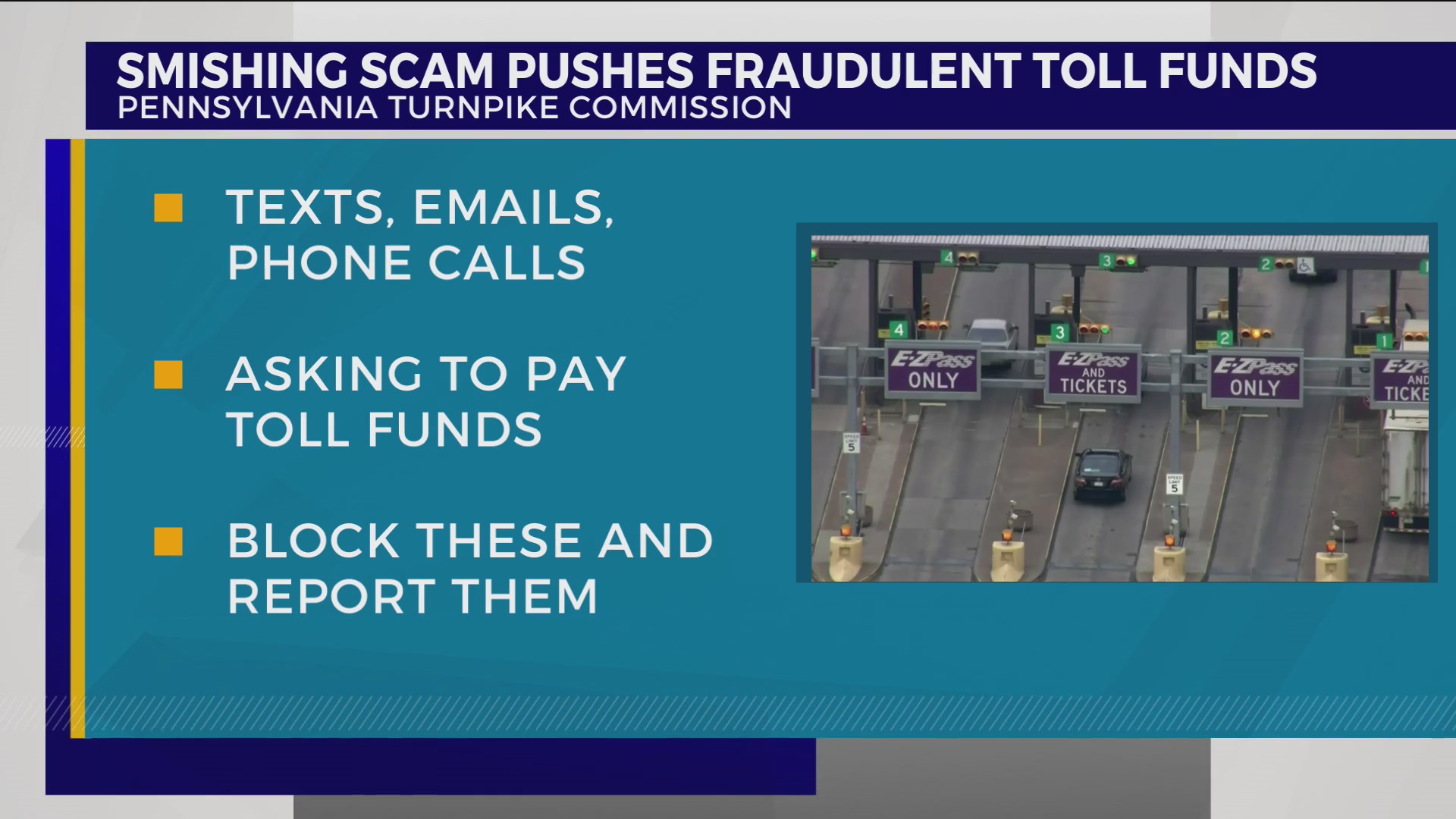Pennsylvania Turnpike warns drivers of new smishing scam targeting ...
