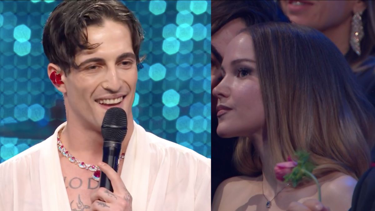 Sanremo 2025, Damiano David canta «Born with a broken heart» davanti ...