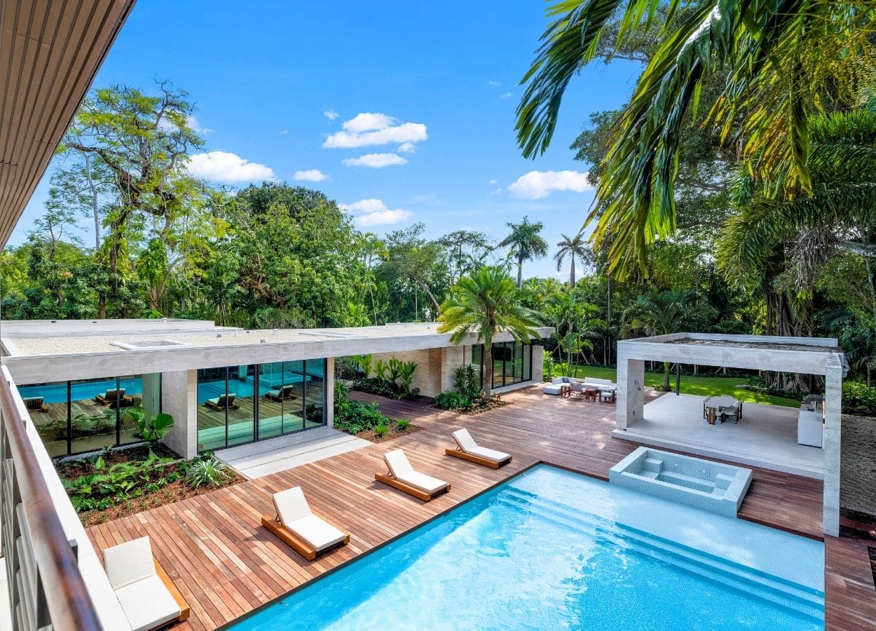 EXCLUSIVE: Newly built $25M Coconut Grove estate is a modern tropical ...