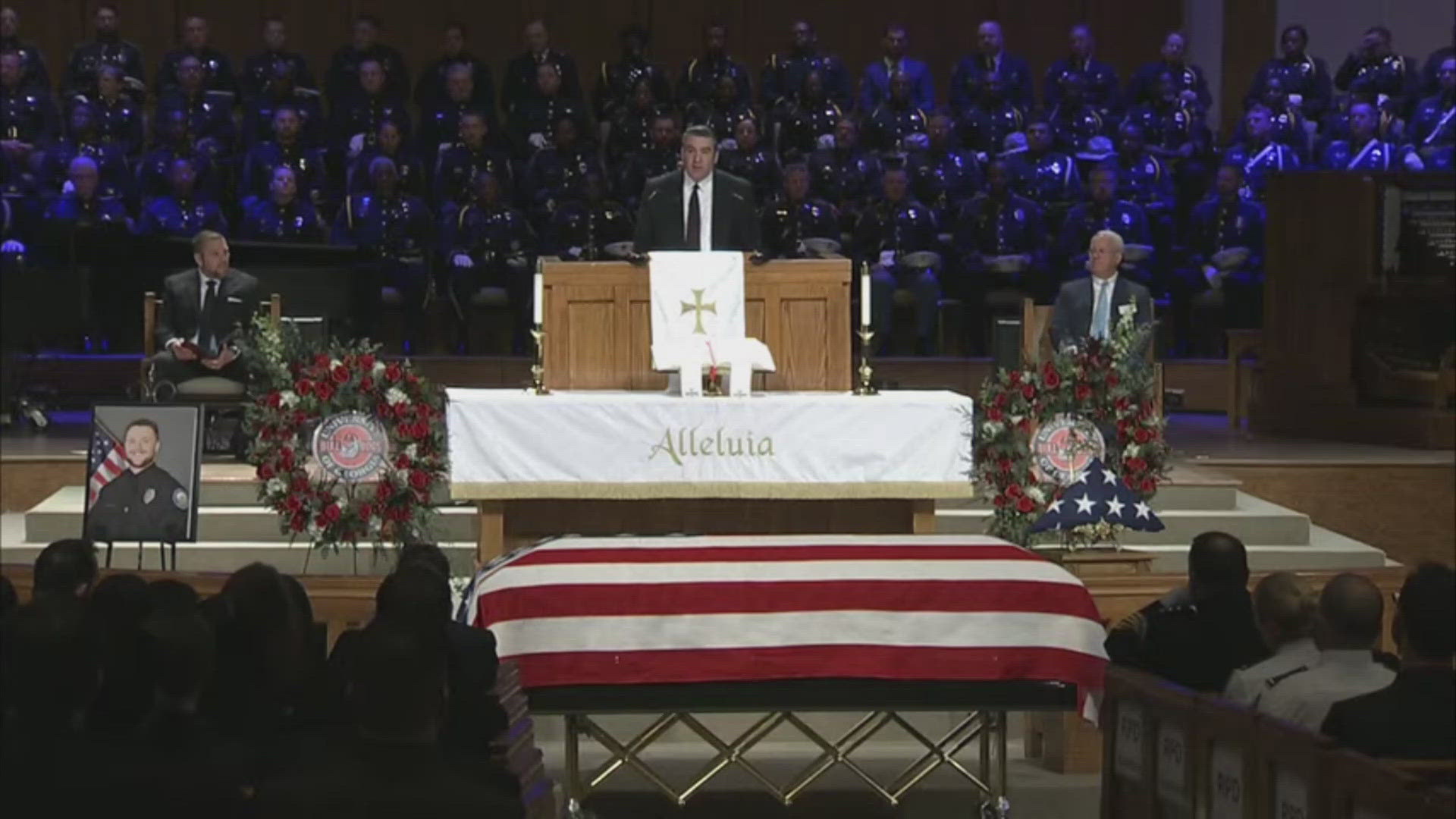 Funeral for fallen Roswell Police officer | Coach of Jeremy Labonte ...