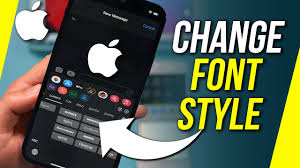 How To Change iPhone Font Style
