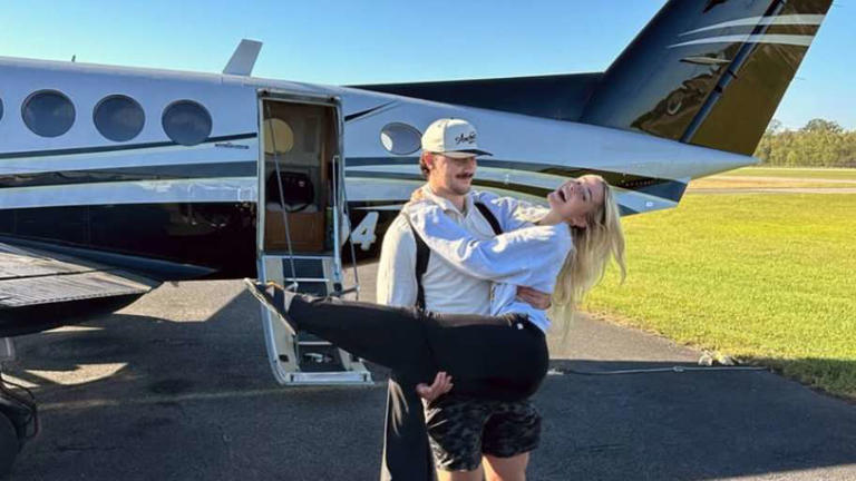 Paul Skenes has ultimate flex holding Livvy Dunne getting off private jet