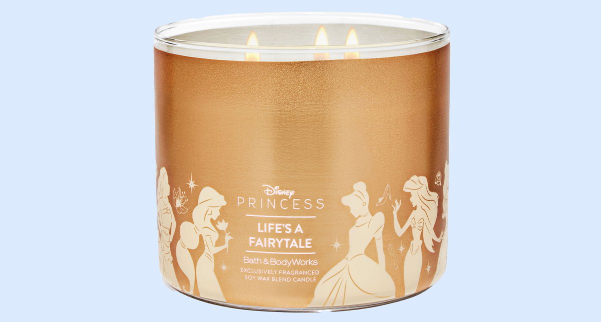 The Bath & Body Works Disney Princess Candle Is Back In Stock-and You ...