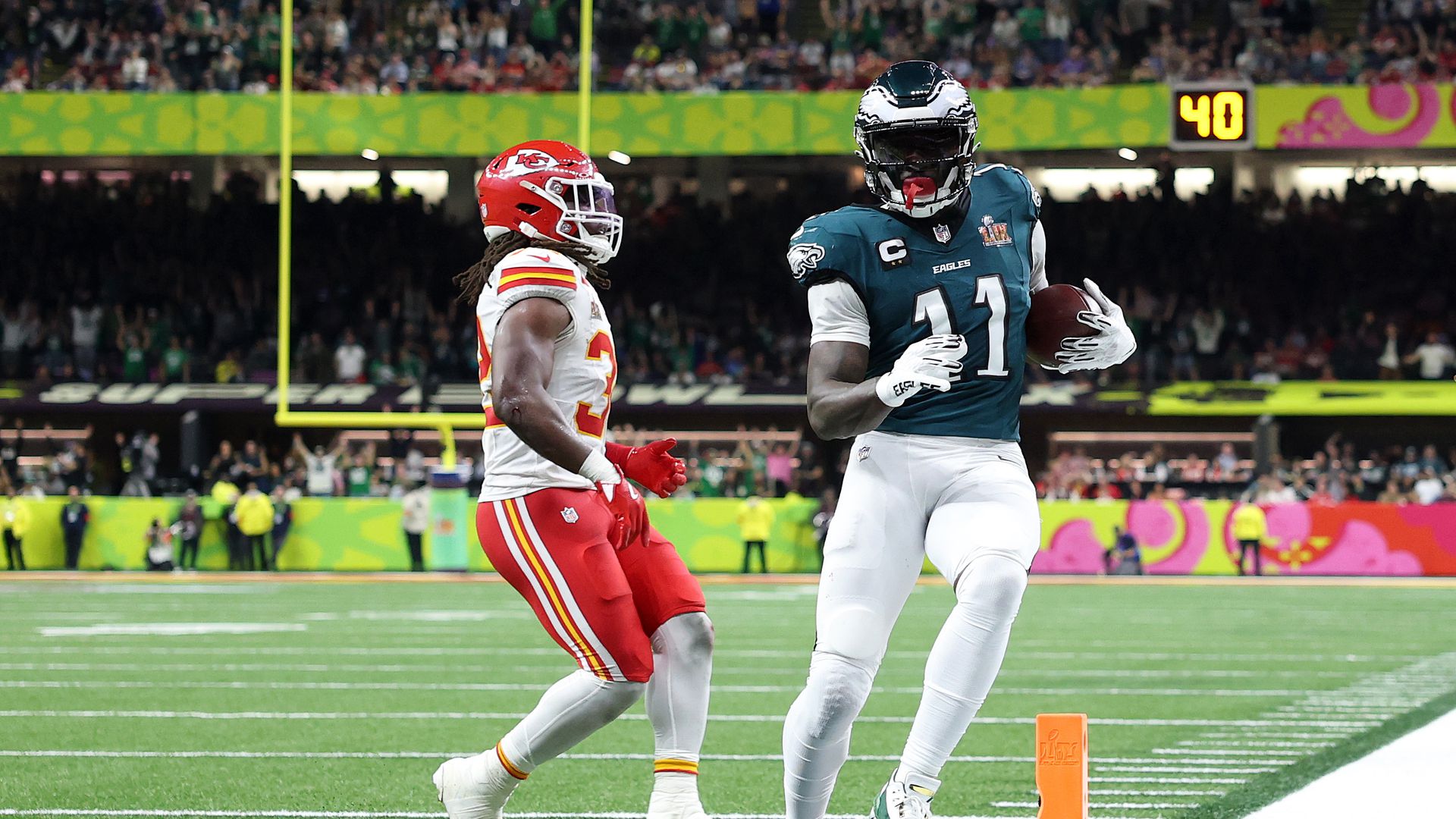 Eagles were in the wrong formation on A.J. Brown’s Super Bowl LIX touchdown