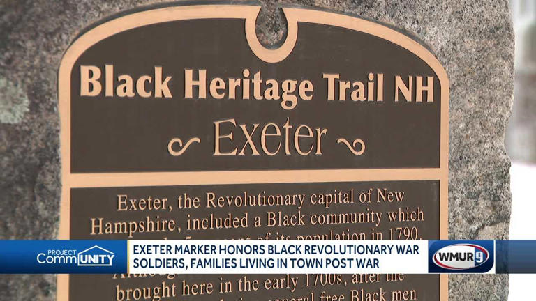 New marker in Exeter honors Black Revolutionary War soldiers