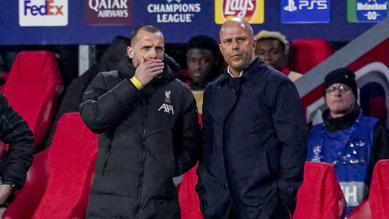 Who will coach Liverpool vs. Wolves? Reds, Heitinga wait on Slot ...