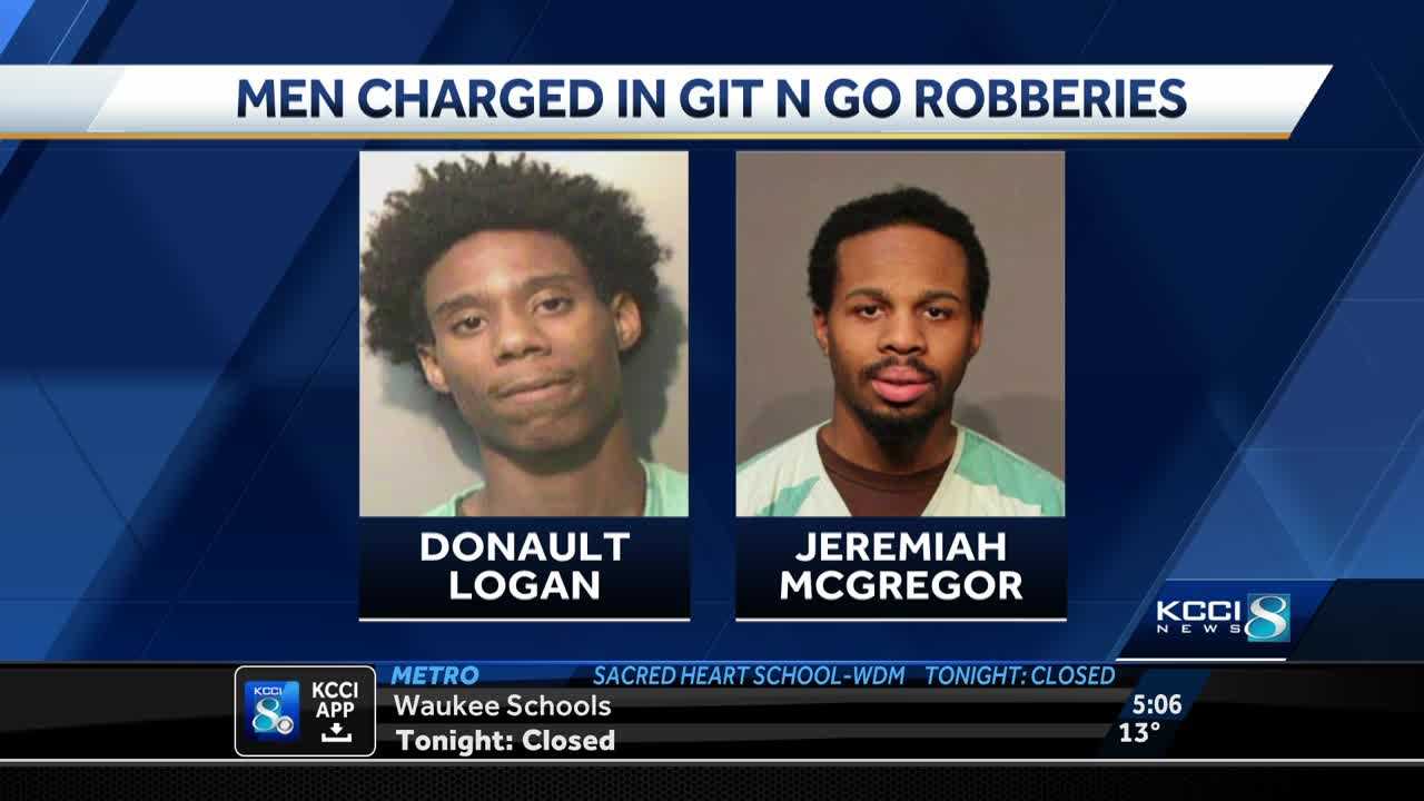 Des Moines Git N Go robberies lead to federal charges